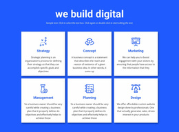 Projects Website Templates