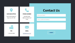 Contacts CSS Templates