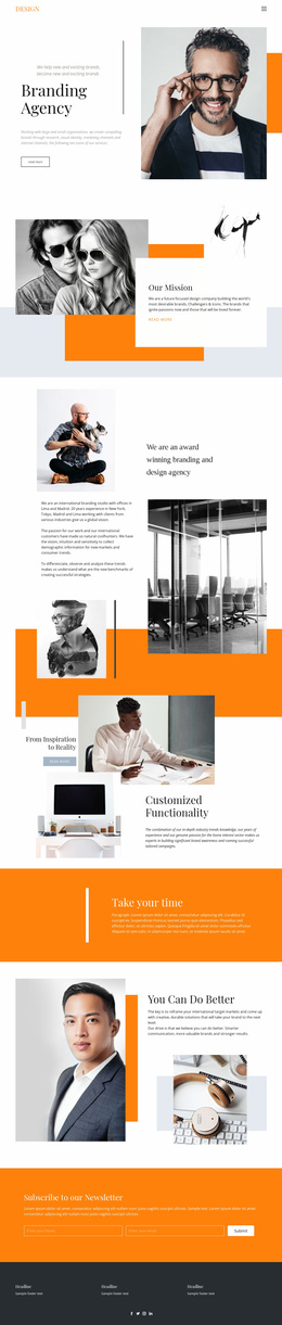 Awards Website Templates