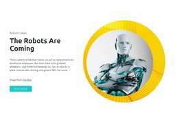 Robot Website Templates