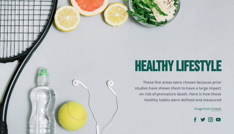 Healthy Lifestyle WordPress Theme