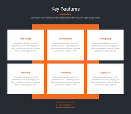 350+ Features Website Templates